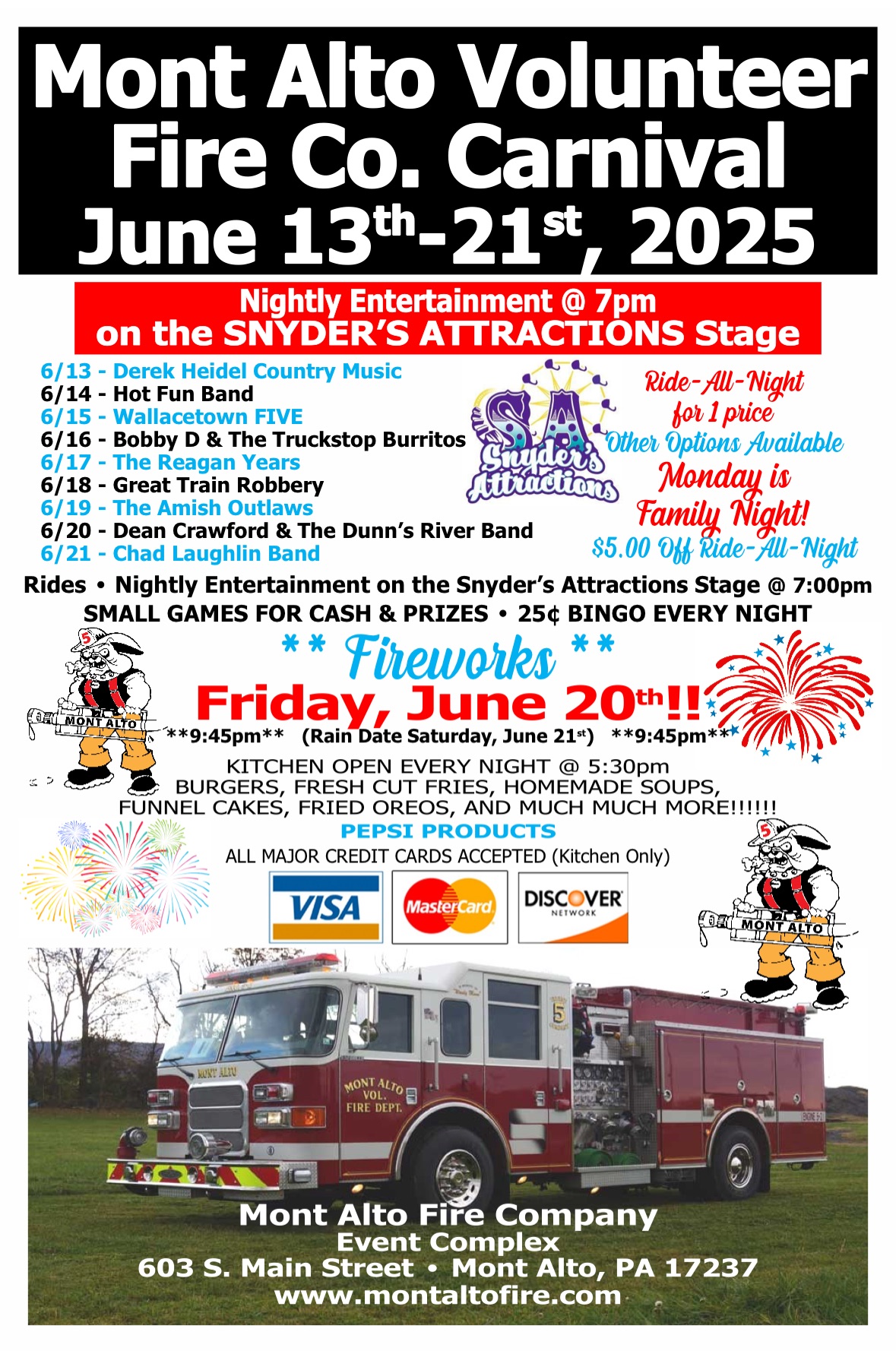 firemen s carnival – Mont Alto